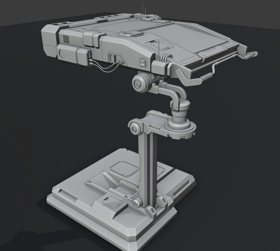 Hard Surface Modeling & Painting Timelapses | OpenVisual FX