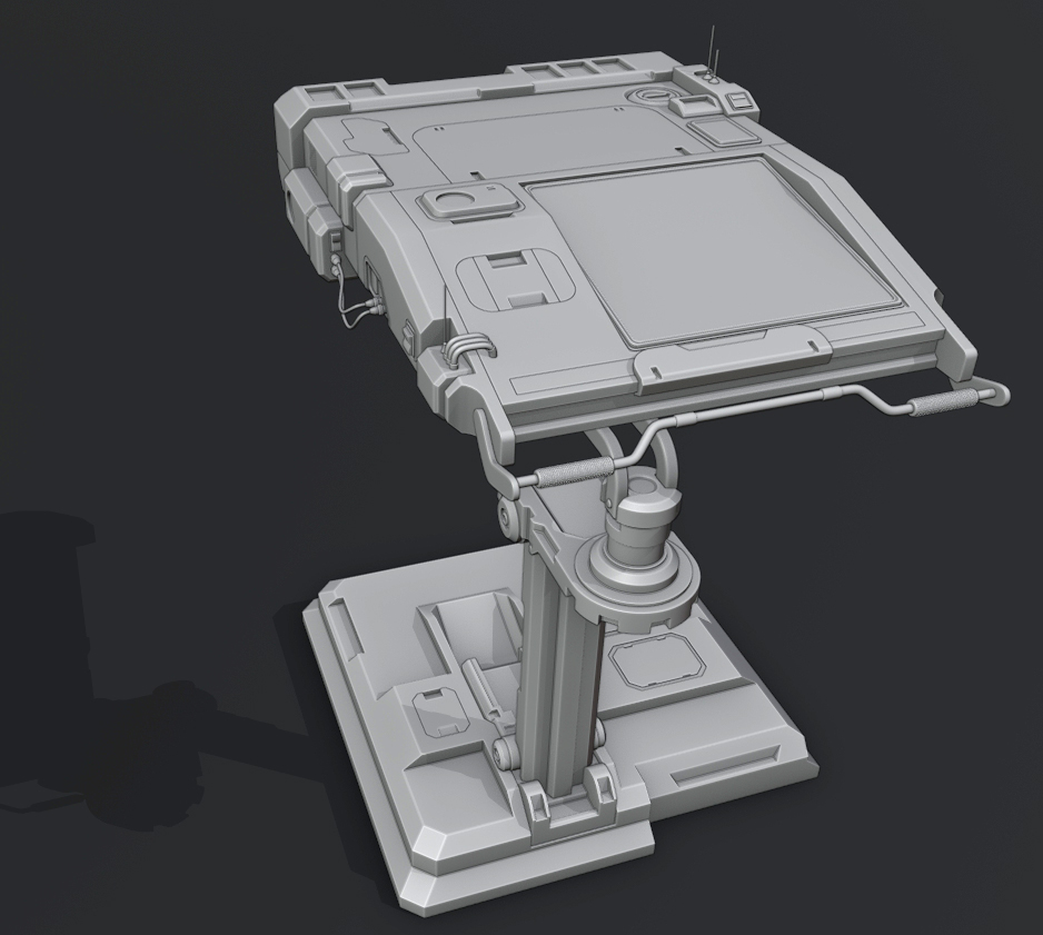 Hard Surface Modeling & Painting Timelapses | OpenVisual FX