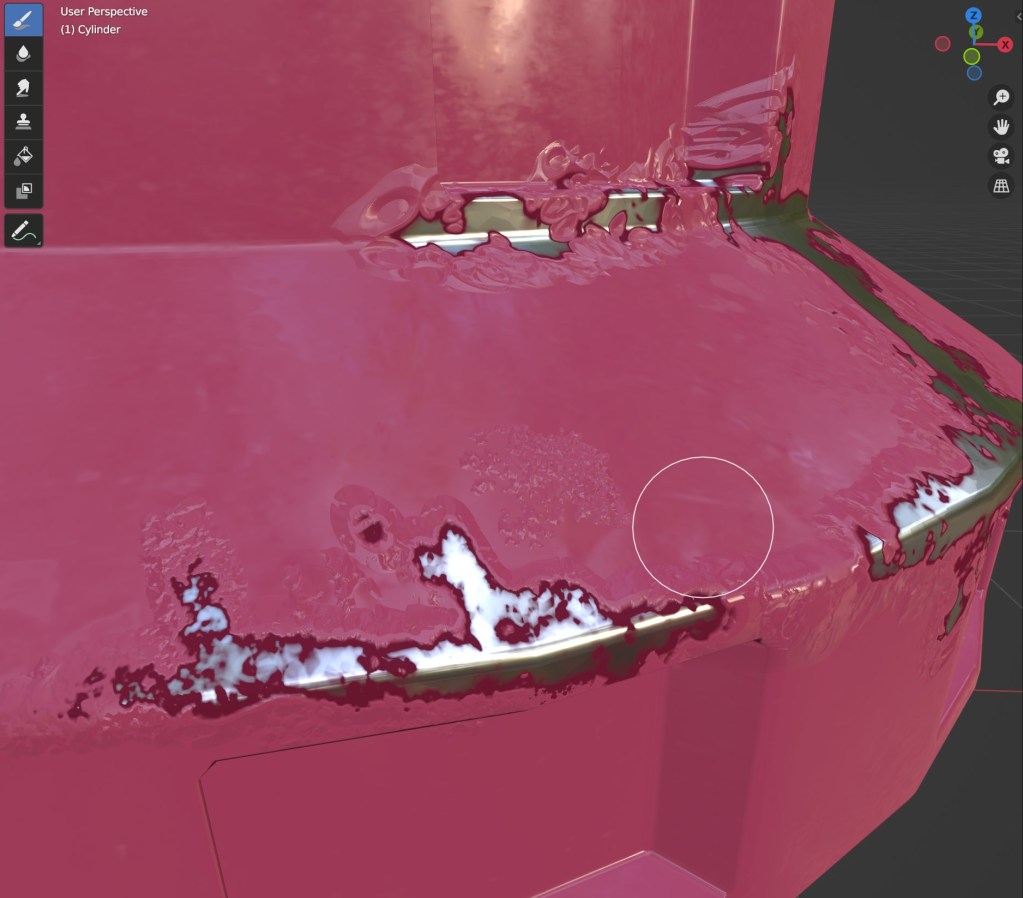 Hard Surface Texture Painting Extra – Peeling Paint | OpenVisual FX